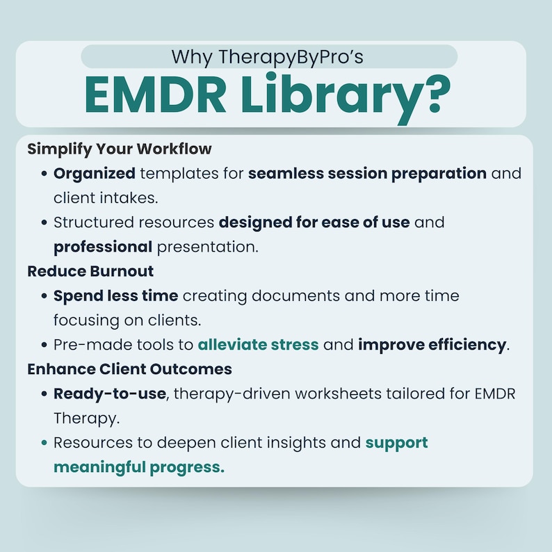 EMDR Worksheet Bundle, 25 Fillable, Printable Pdfs,eye Movement ...