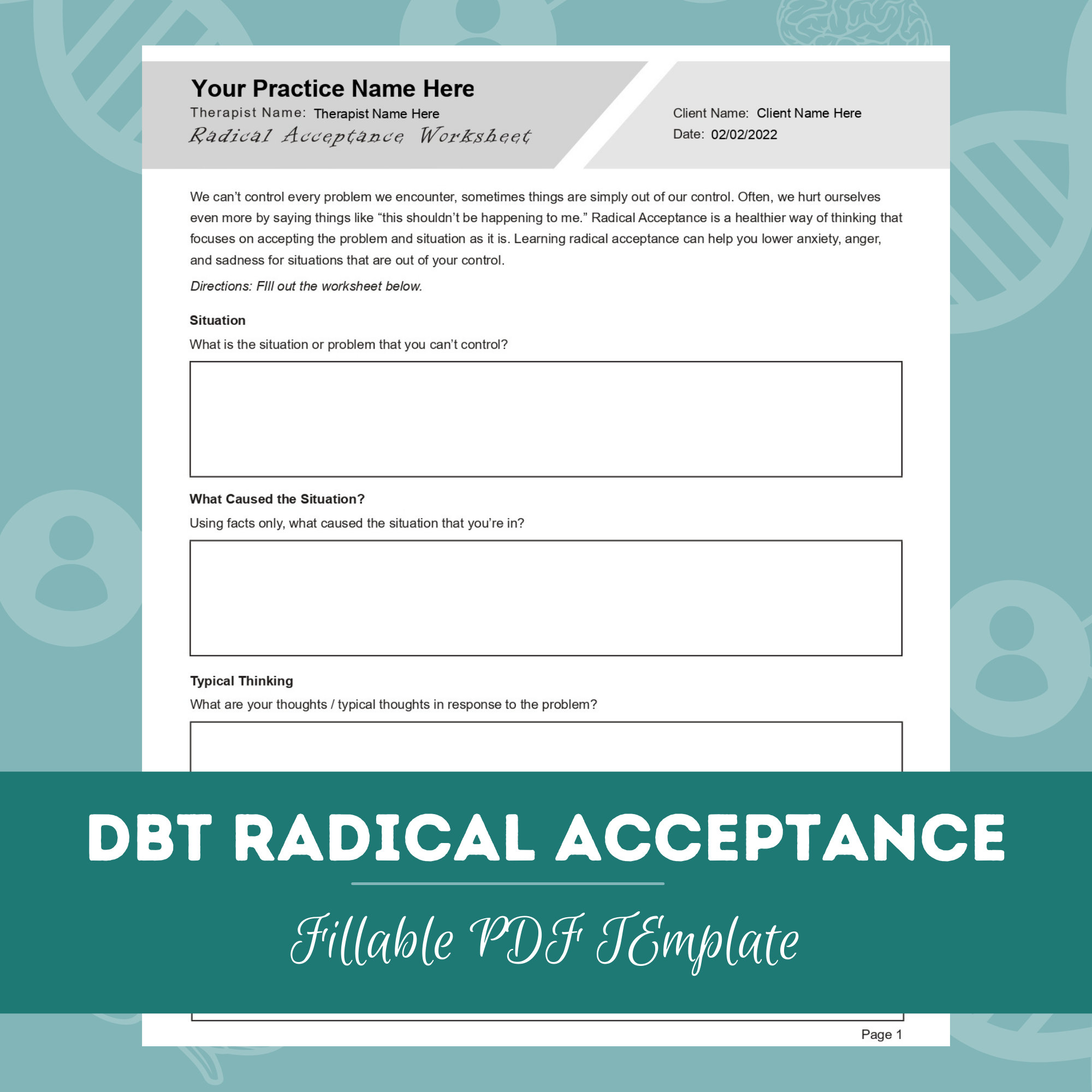 Dbt Fast Worksheet Pdf