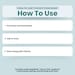 ERP Worksheets Bundle, 18 Fillable/printable PDF Templates, Exposure ...