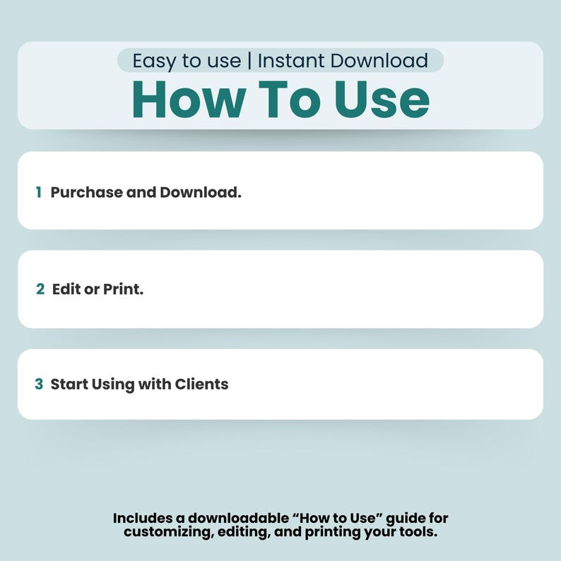 ERP Worksheets Bundle, 18 Fillable/printable PDF Templates, Exposure ...