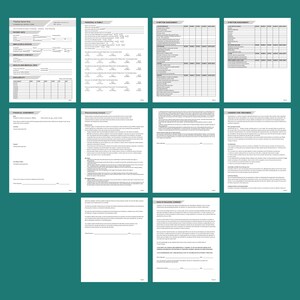 Counseling Intake Form Telecounseling Consent Editable / Fillable PDF ...