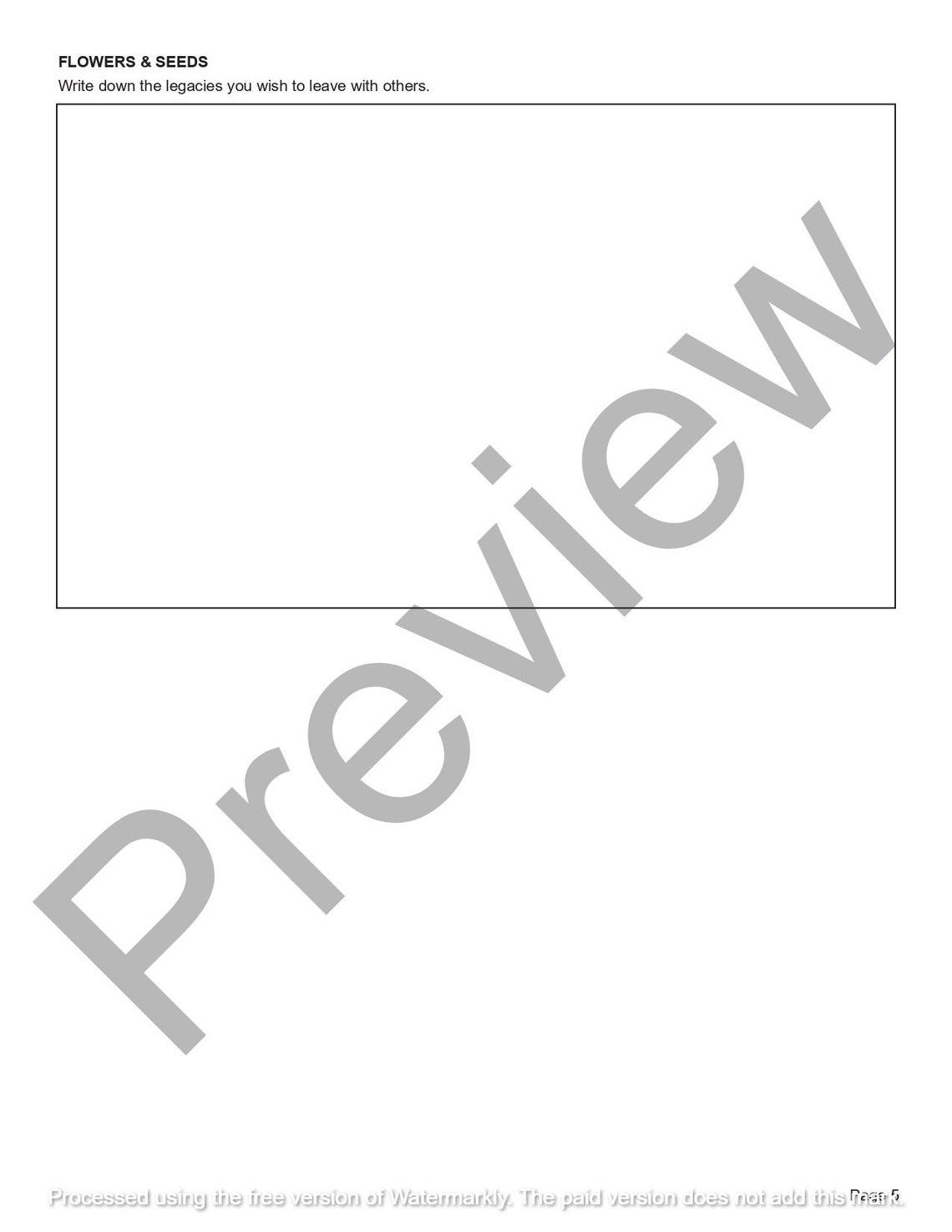 Narrative Therapy Tree of Life Worksheet | Editable / Fillable PDF ...