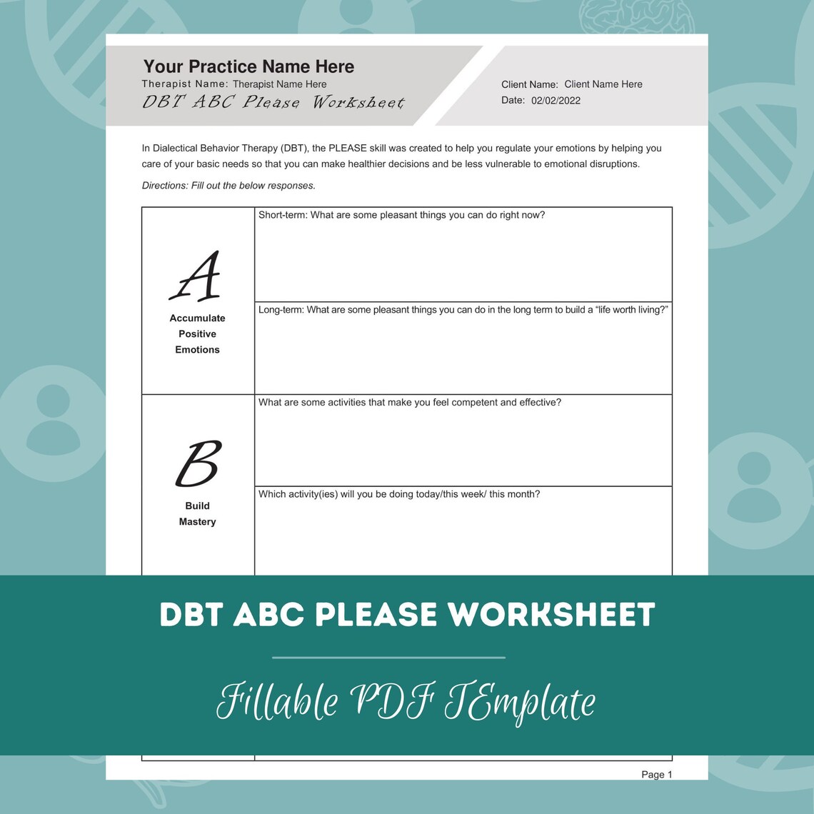 dbt-abc-please-worksheet-editable-fillable-pdf-template-etsy