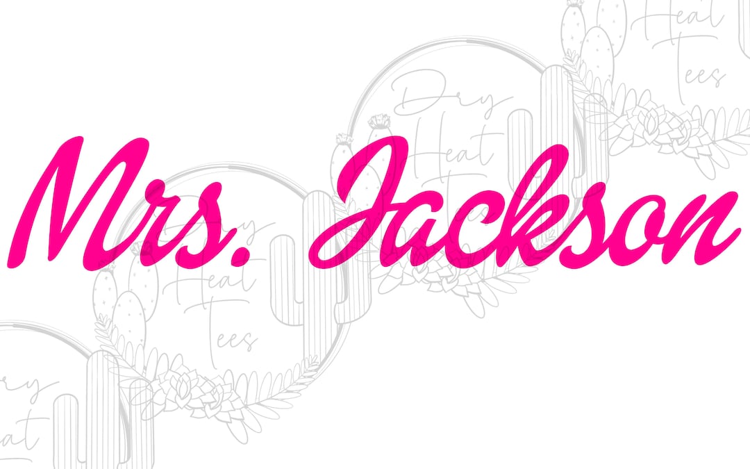 Custom Girly Style Name Logo PNG & SVG - Etsy UK