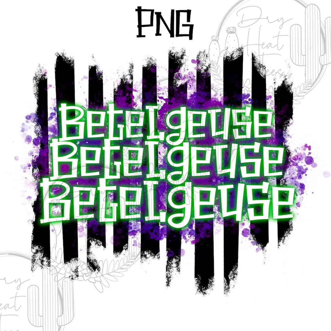 Betelgeuse Betelgeuse Betelgeuse PNG & SVG - Etsy Portugal