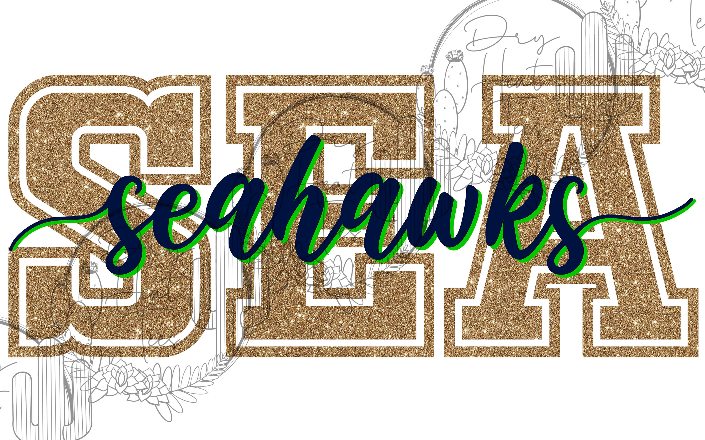 Seahawks Fan PNG & SVG - Etsy