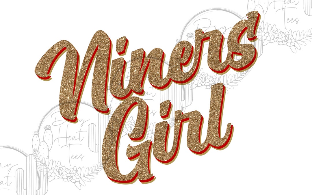 Niners Girl PNG & SVG - Etsy Canada