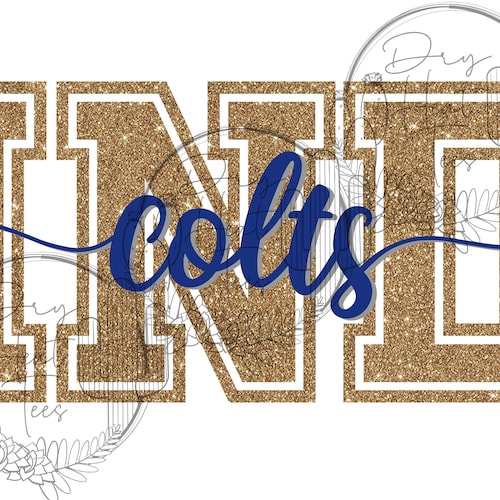 Colts Nation Svg Colts Football Png Dxf Svg Files for - Etsy