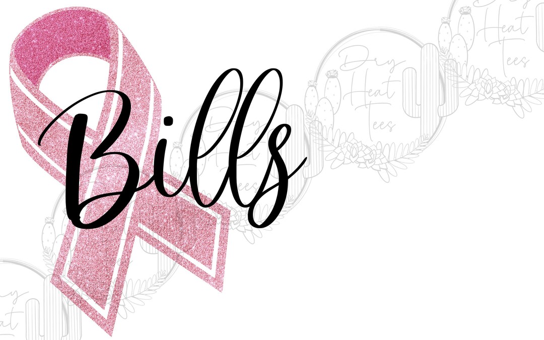 Breast Cancer Awareness Bills PNG & SVG - Etsy