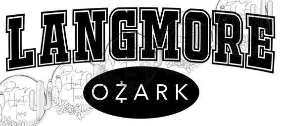 LANGMORE PNG & SVG - Etsy