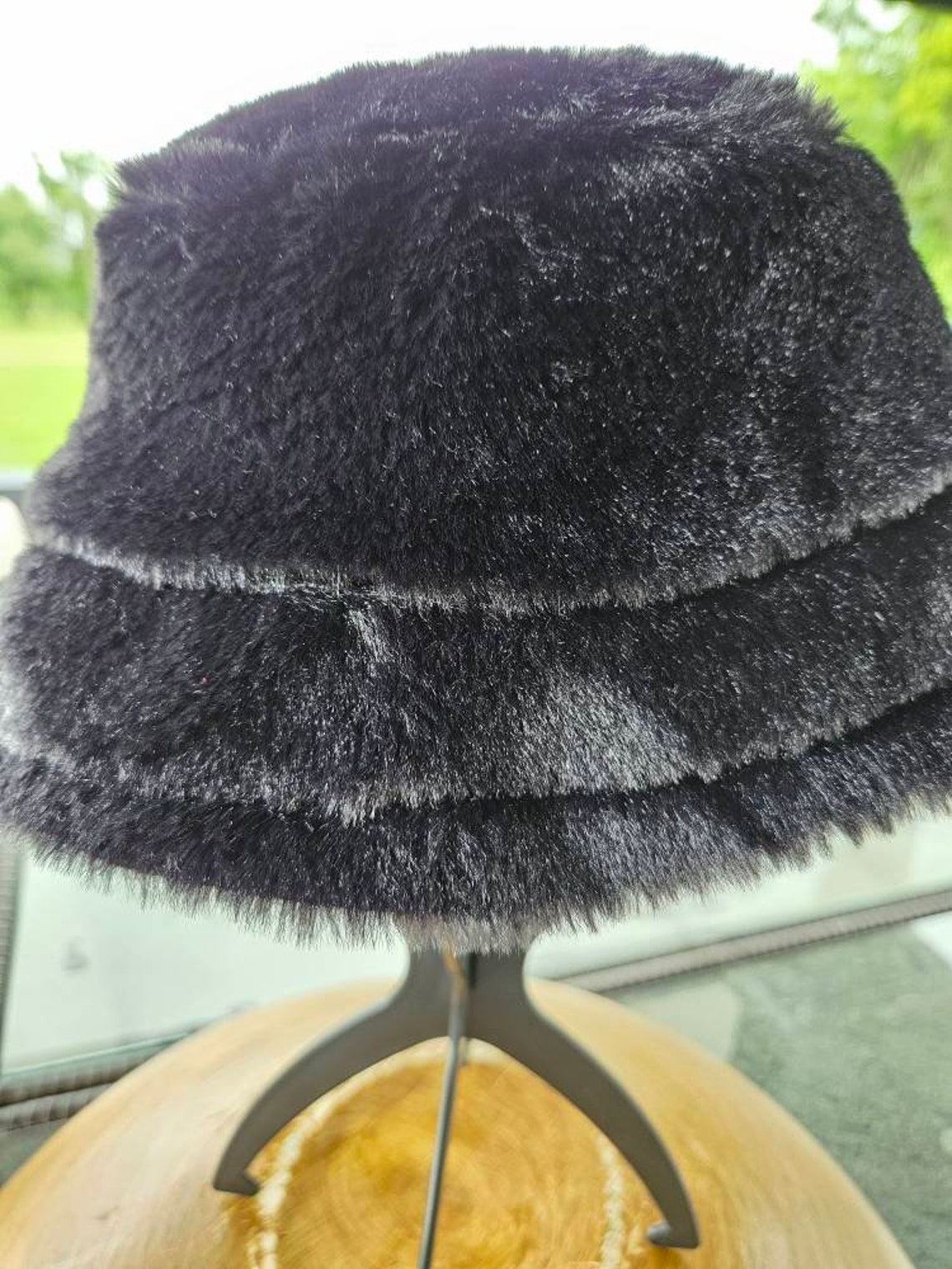 Faux Fur Bucket Hats - Etsy
