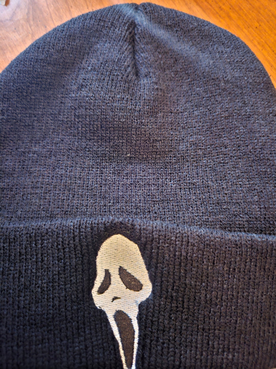 Scream Halloween Beanie - Etsy