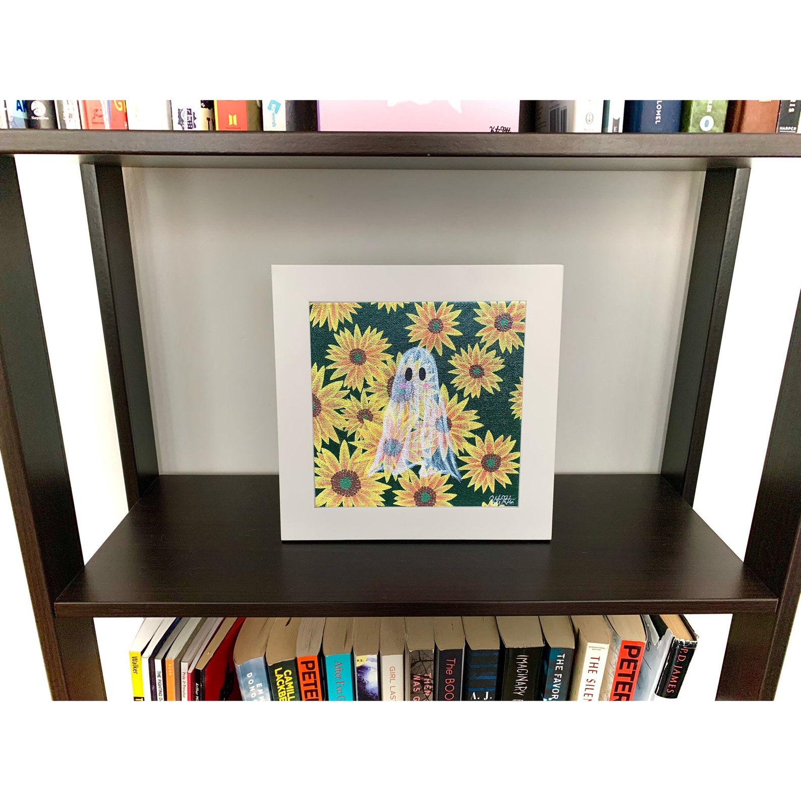 Sunflower Ghost Fine Art Print of Original Acrylic Painting - Etsy