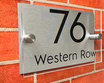 Acrylic Door Number | Etsy UK