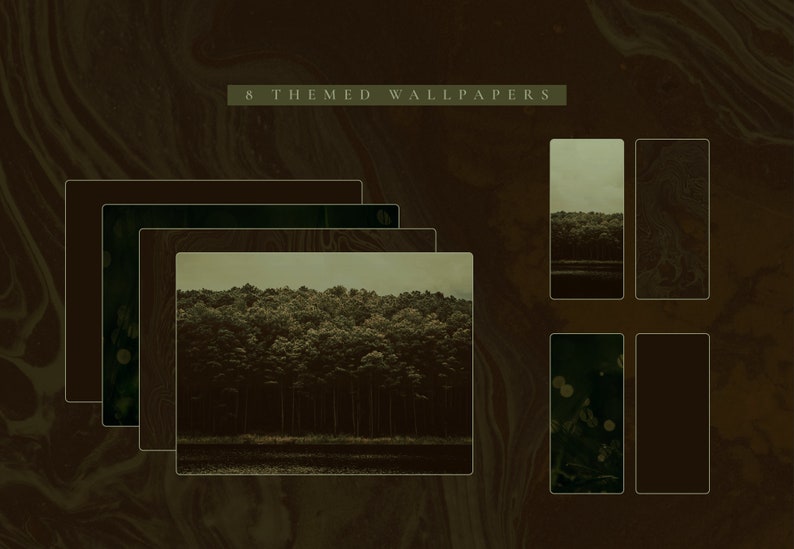 Swamp Witch Aesthetic Theme for Ios + Android - Etsy