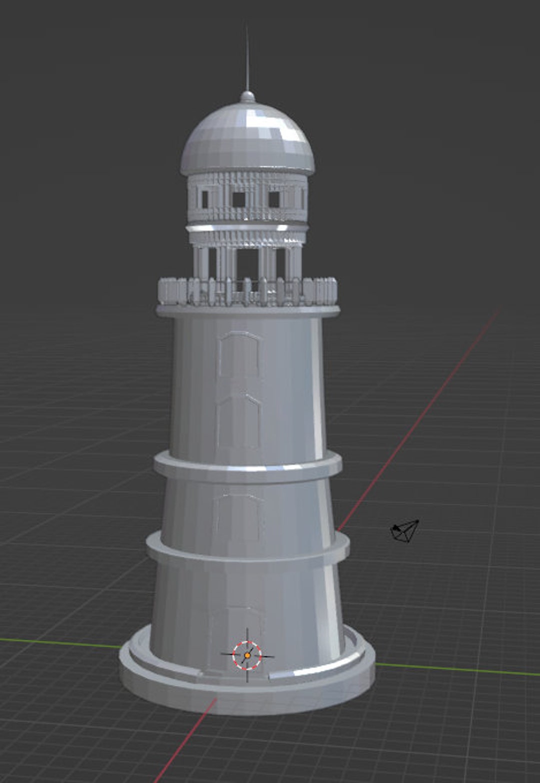 Lighthouse STL File for Lamps 3D Model | STL File for 3d Printing - Etsy
