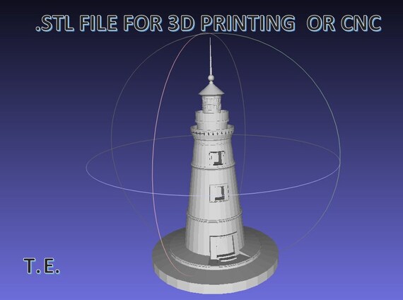 Light House STL FILE for 3d Printing | Etsy