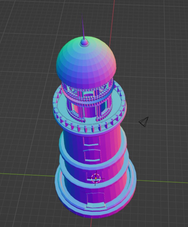 Lighthouse STL File for Lamps 3D Model | STL File for 3d Printing - Etsy