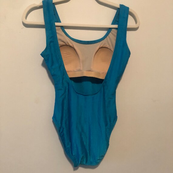 Catalina Blue Retro One piece Swimsuit - Gem