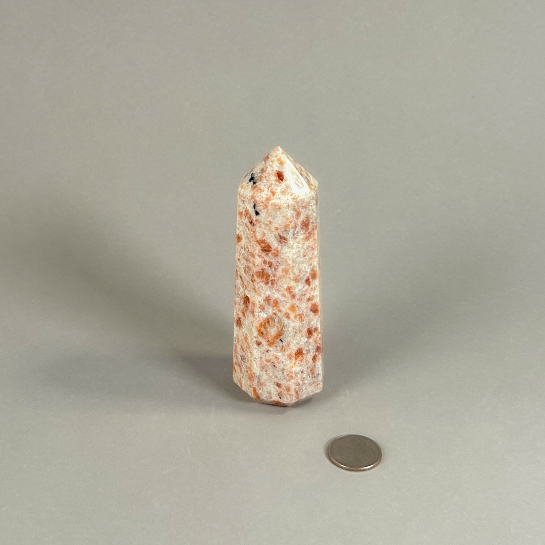 Sunstone Tower * Root and Sacral Chakra * Healing Crystal - Etsy