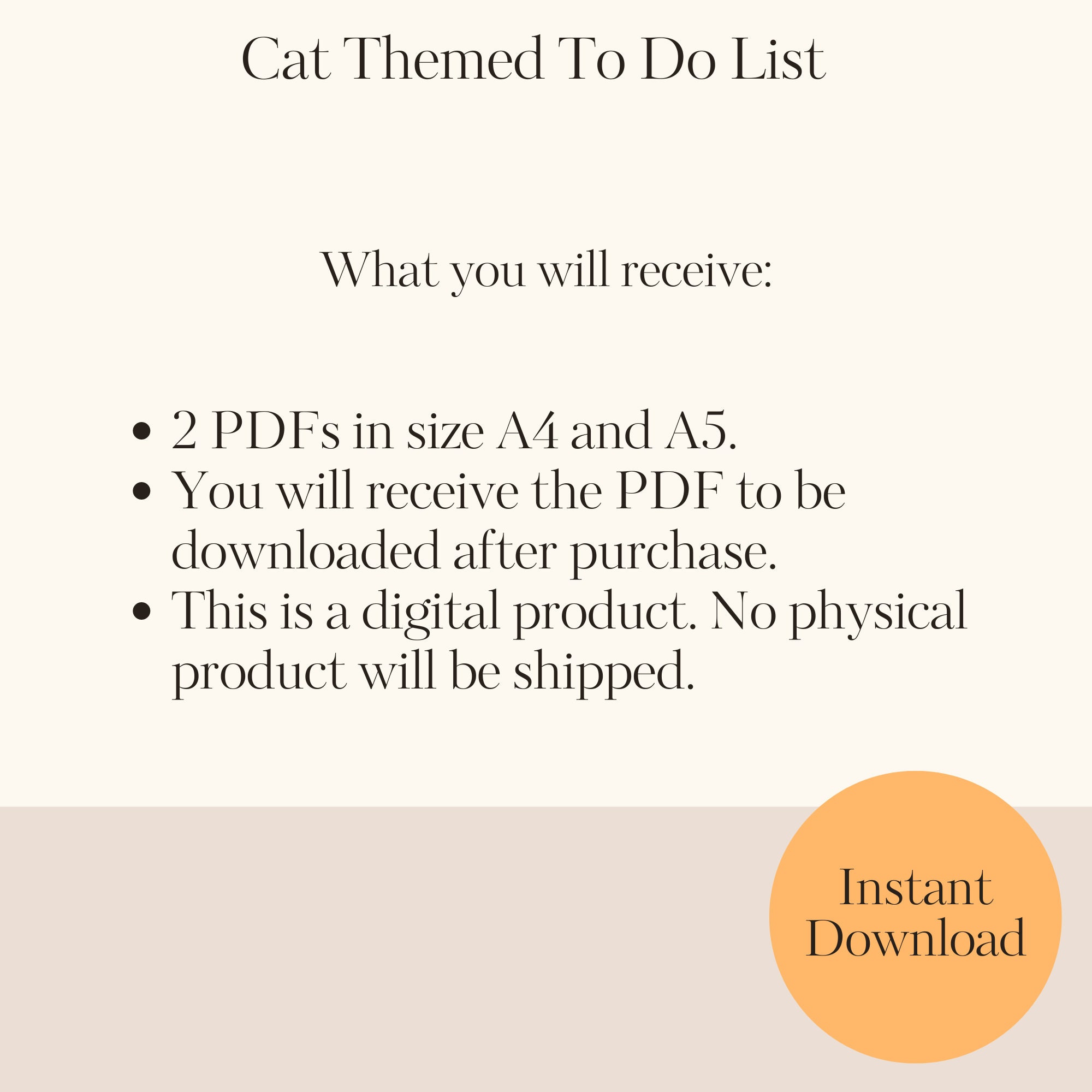 Cat Theme to Do List Planner, Printable & Digital Use, Note Pad, Cute ...