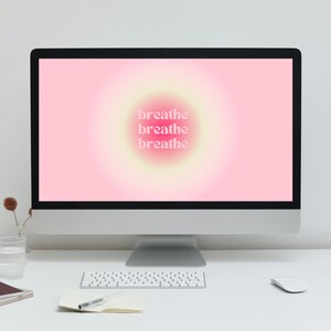 Breathe Aesthetic Aura Desktop Wallpaper HD Wallpaper | Cool Vibes ...