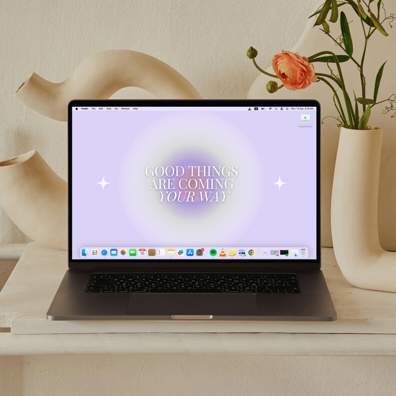 Good Things Aesthetic Aura Desktop Wallpaper HD Wallpaper | Cool Vibes ...