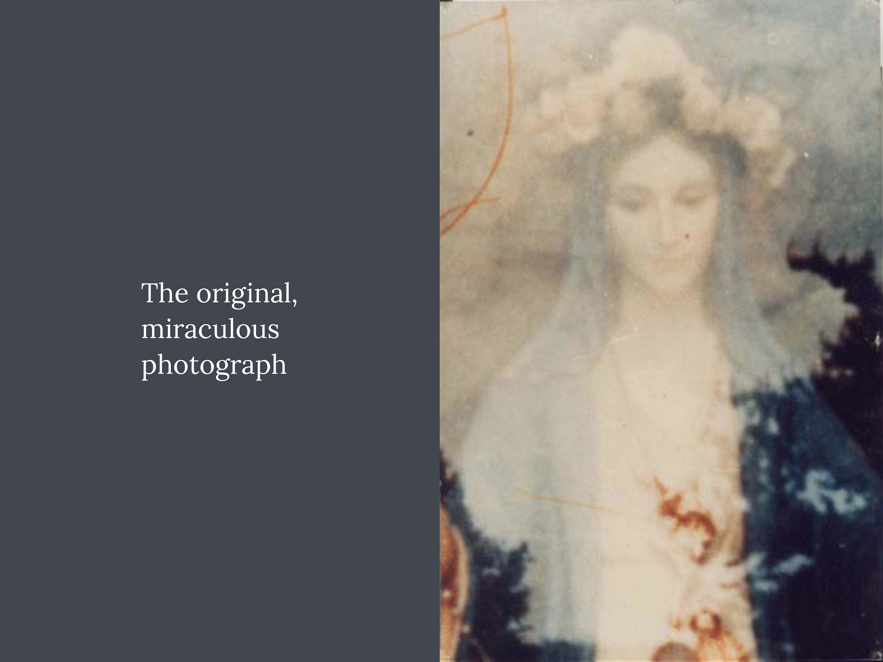 Miraculous Photograph of the Blessed Virgin Mary Giclée Art Print - Etsy