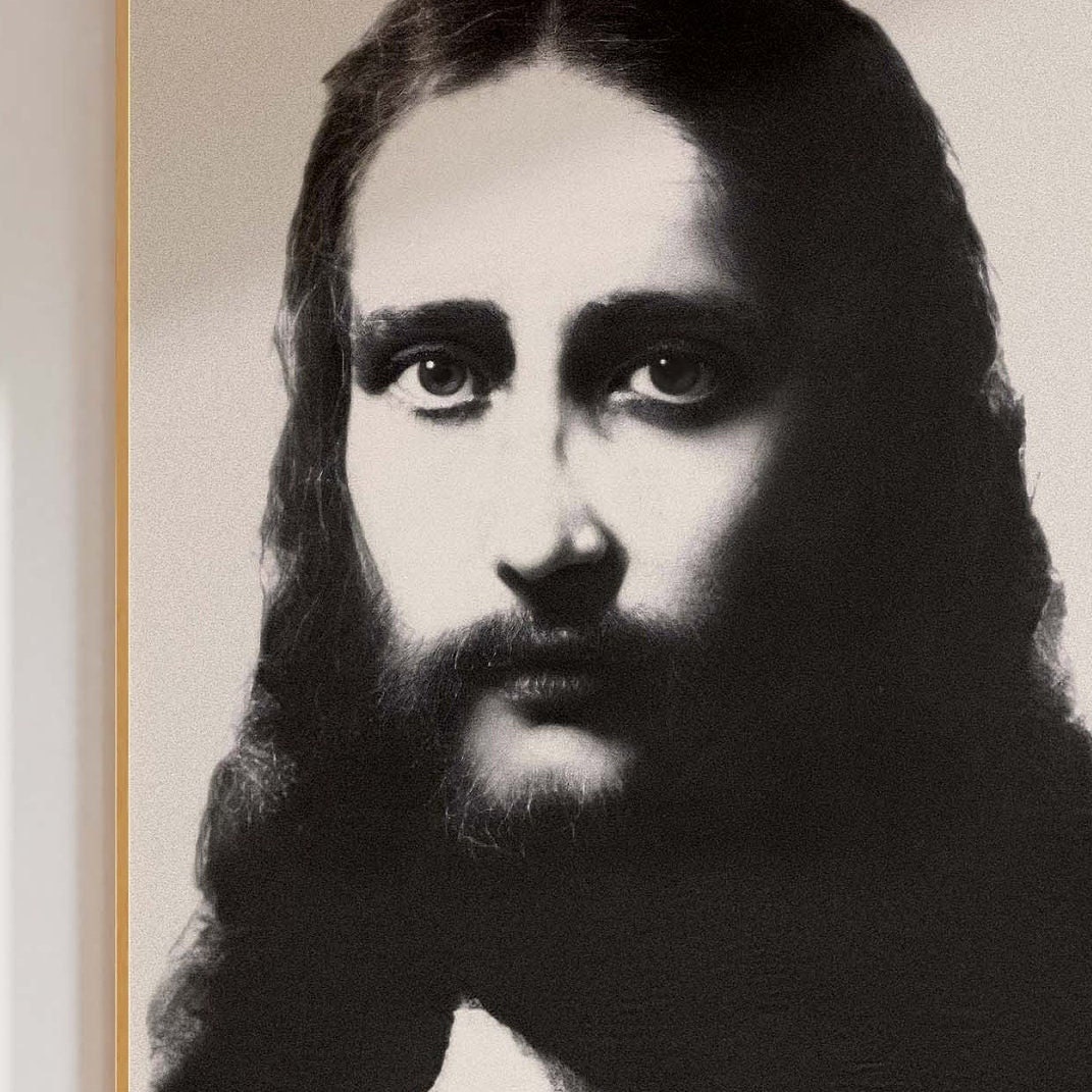 Miraculous Jesus Photograph Art Print Real Face of Jesus - Etsy