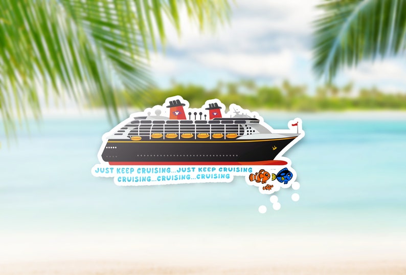 Disney Cruise Line Vinyl Sticker | Cruise Line Sticker | Finding Nemo ...