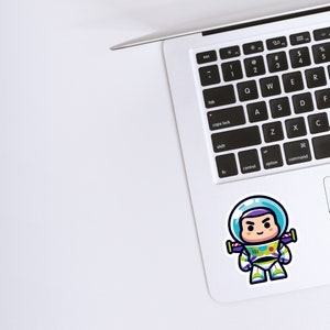 Space Ranger Chibi Buzz Lightyear Toy Story Sticker | Pixar Inspired ...
