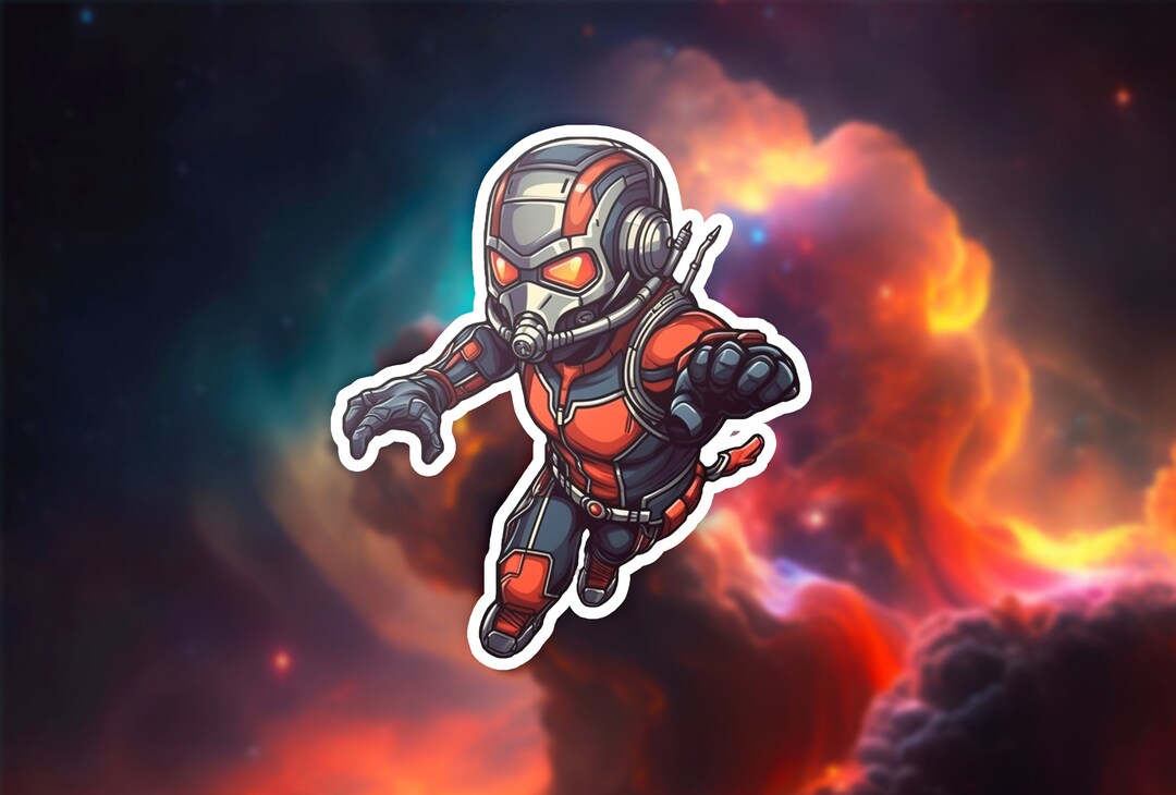 Ant Man Action Sticker | Marvel | Ant Man Movie | Super Hero Sticker ...