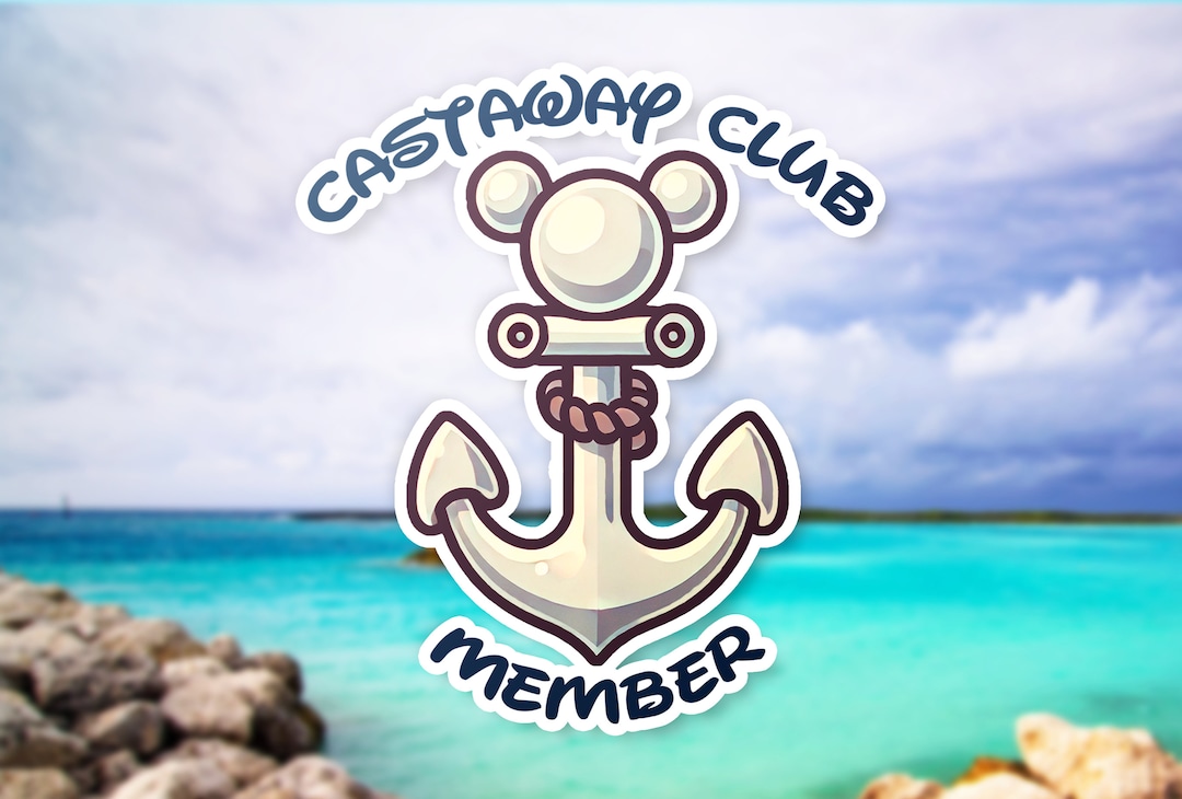 Platinum Castaway Club Member Sticker | Disney Cruise Platinum Castaway ...