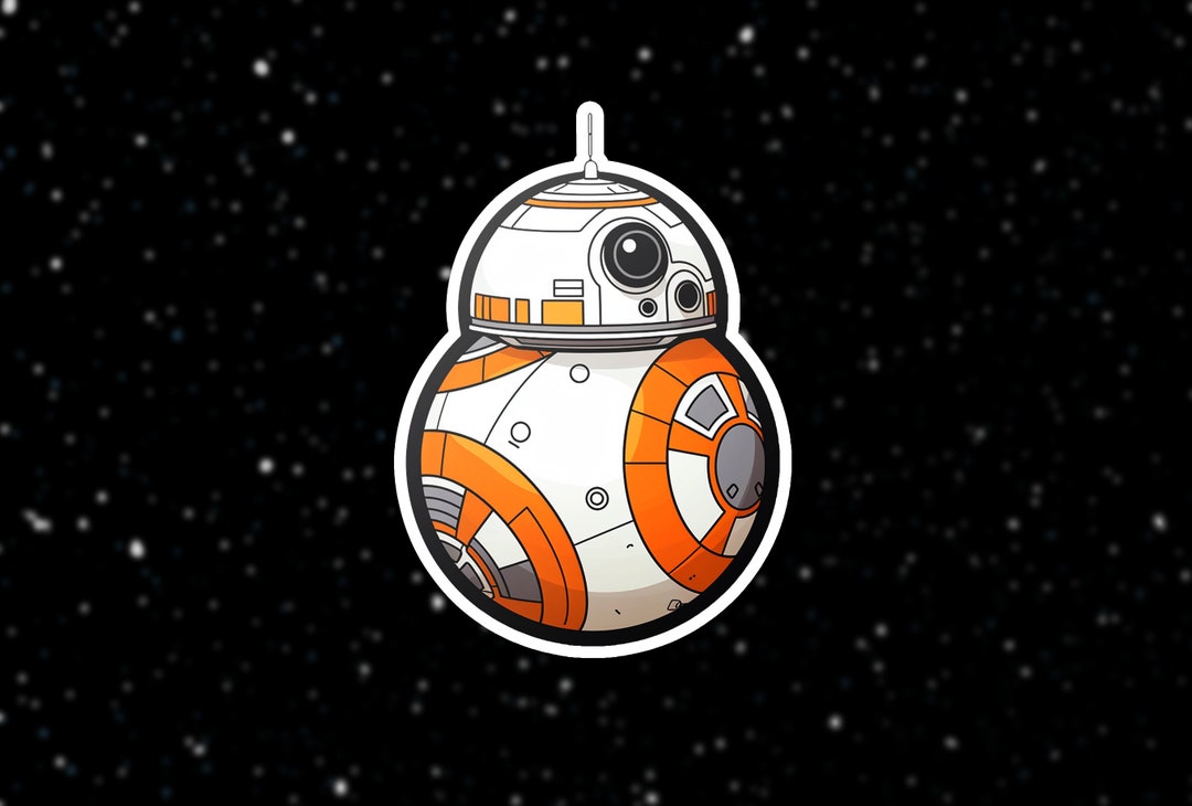 Star Wars Droid Sticker | Vinyl Sticker | Sci Fi | Star Wars | BB8 ...