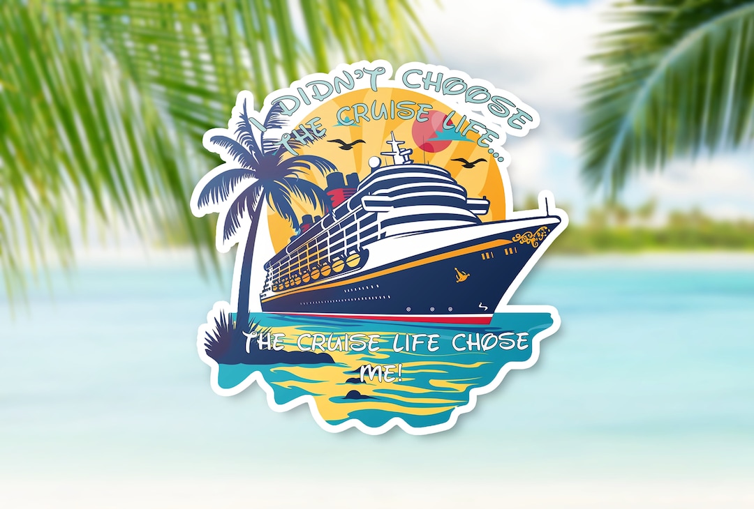 Disney Cruise Line Sticker | Cruise Line Sticker | Laptop Sticker ...