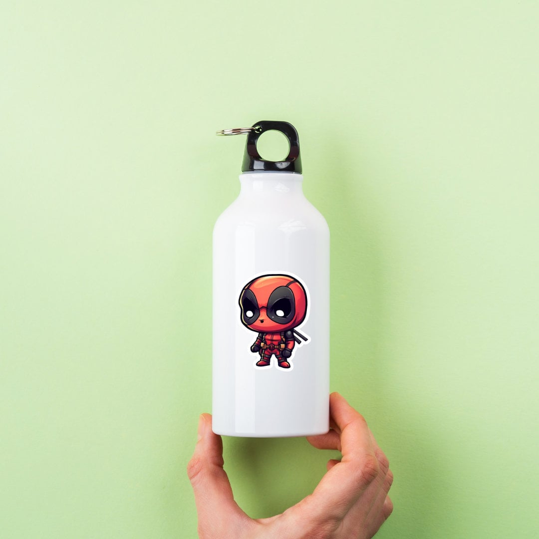 Cute Chibi Deadpool Sticker Marvel Chibi Superhero Decal - Etsy