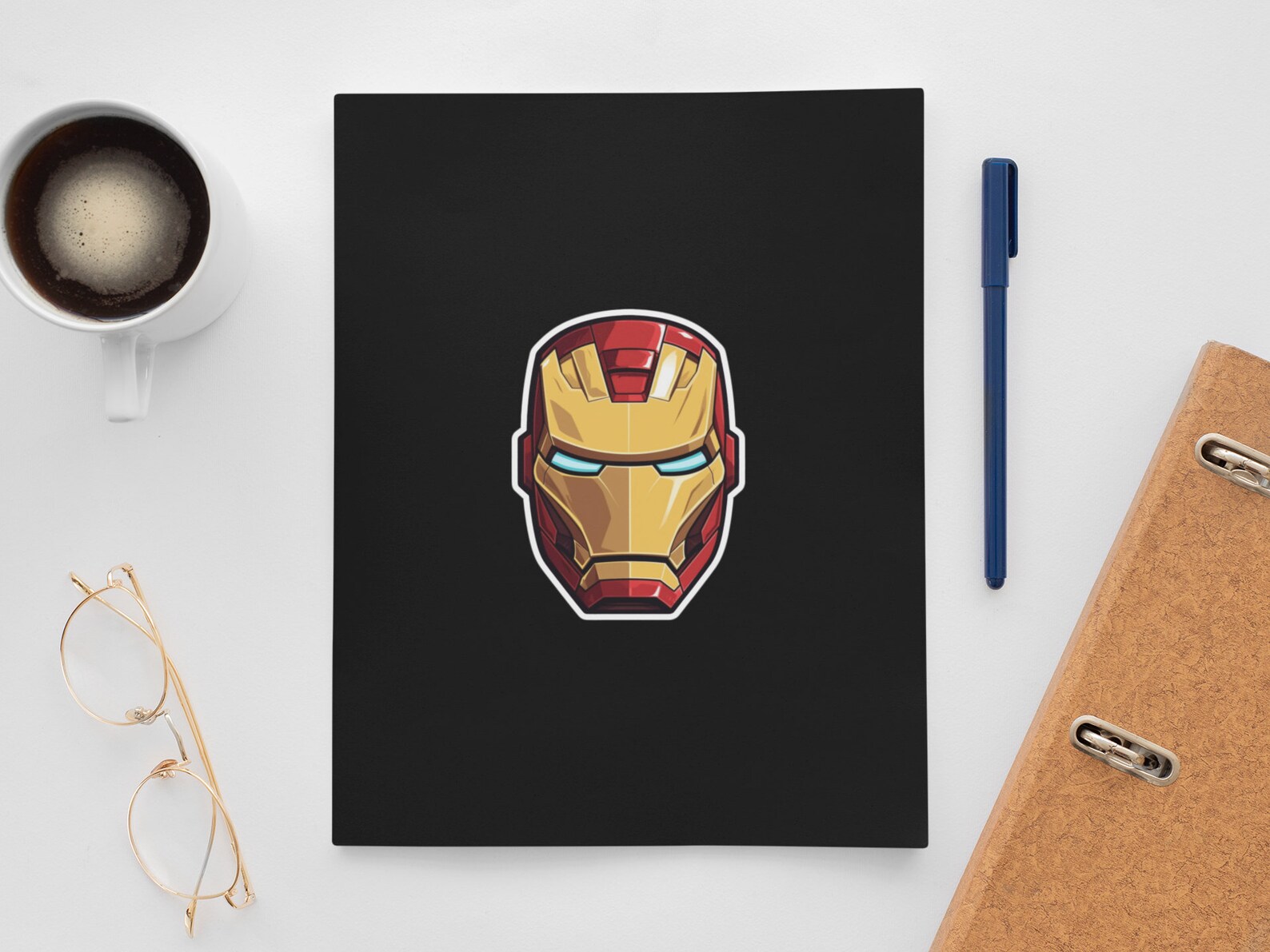 Iron Man Helmet Sticker Marvel Iron Man Sticker Super - Etsy