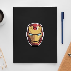 Iron Man Helmet Sticker | Marvel | Iron Man Sticker | Super Hero ...
