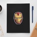 Iron Man Helmet Sticker Marvel Iron Man Sticker Super Hero Sticker Sci ...