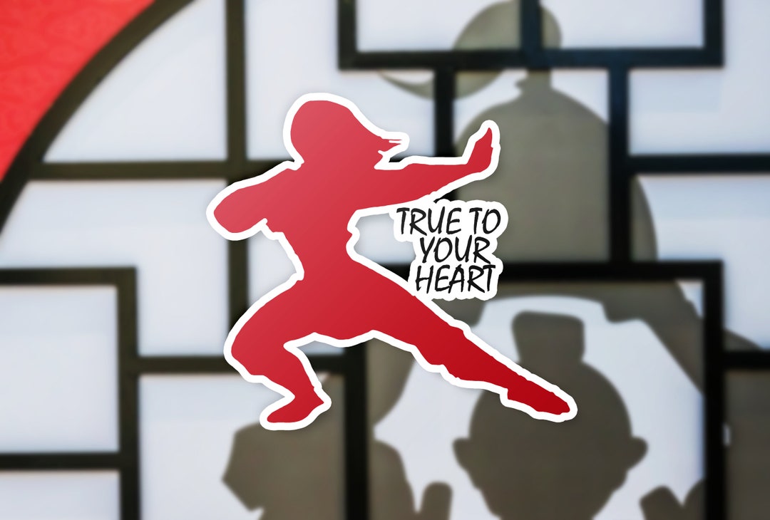 Mulan Vinyl Disney Princess Sticker Disney Princess Party Favor Gift ...