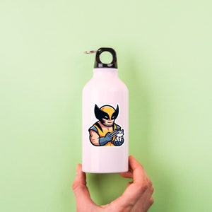 Cute X Men Wolverine Sticker | X Men | Marvel | Cat Lover Gift | X Men ...
