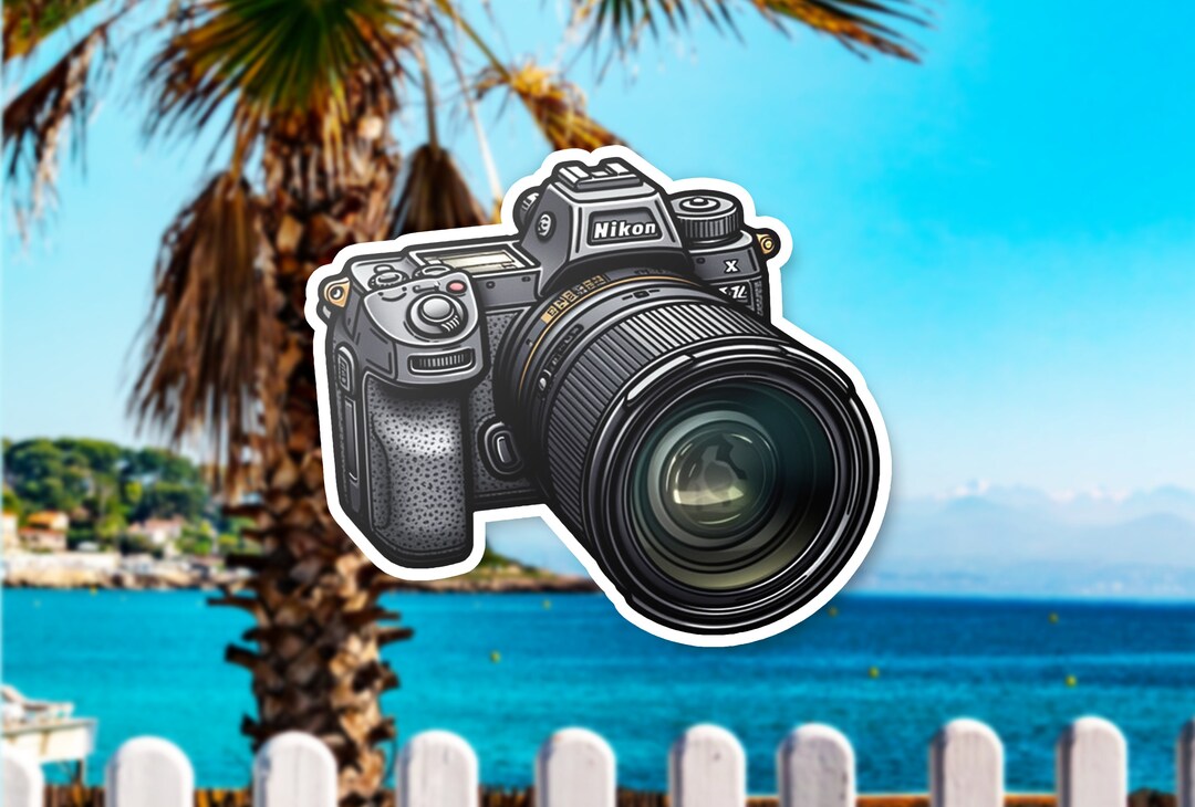 Nikon Z Camera Sticker | Photography | Nikon Photographer Camera ...