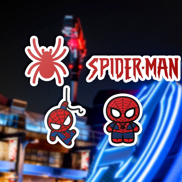 Spider Man Stickers - Etsy