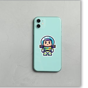 Space Ranger Chibi Buzz Lightyear Toy Story Sticker | Pixar Inspired ...