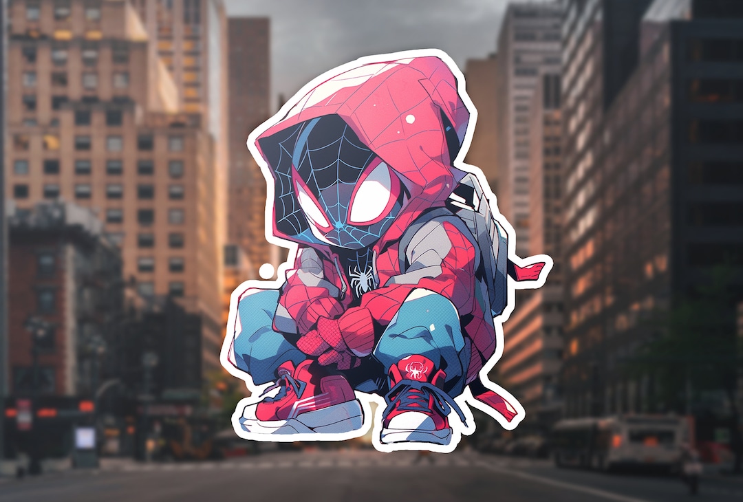 Spider Man Sticker Graffiti Design | Disney Decal | Laptop | Water ...