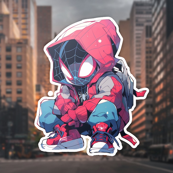 Spider Man Stickers - Etsy