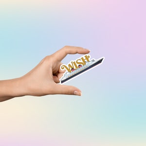 Disney Wish Cruise Ship Sticker | DCL Stationery | Laptop Sticker ...