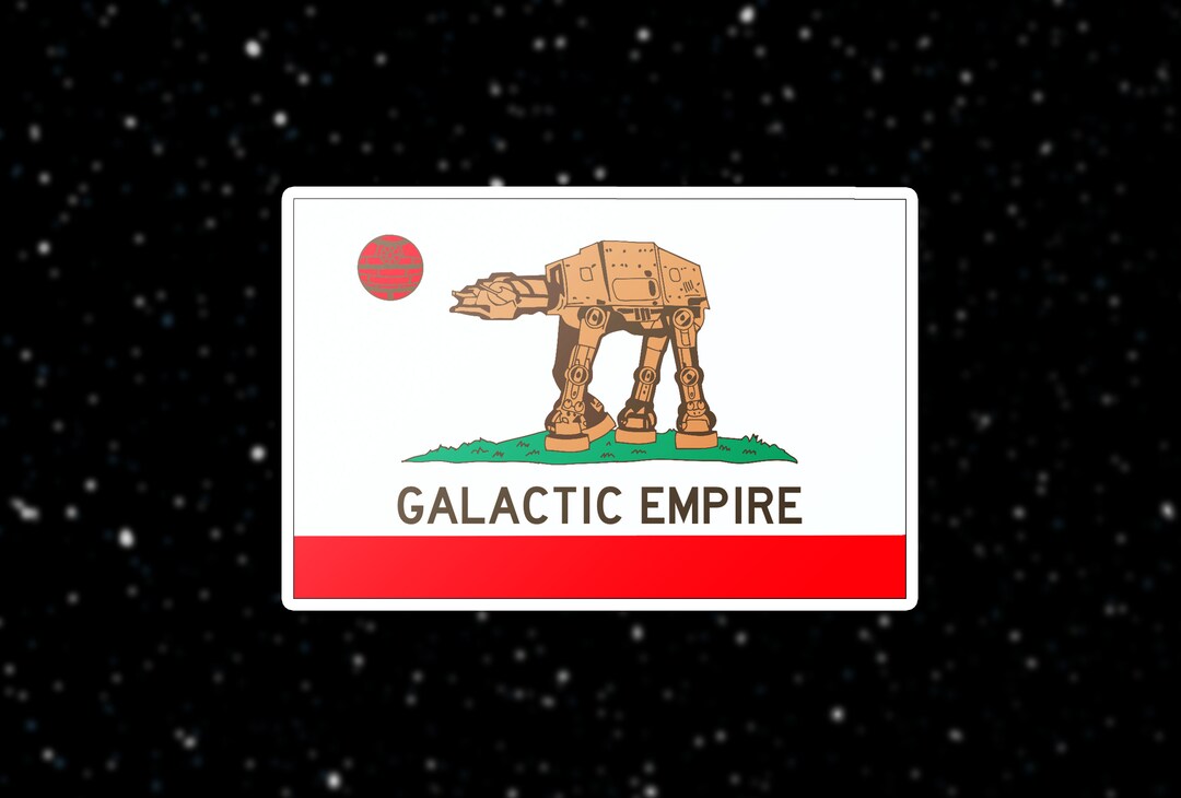 Star Wars Galactic Empire Sticker | Star Wars | Sci Fi | Stationery ...