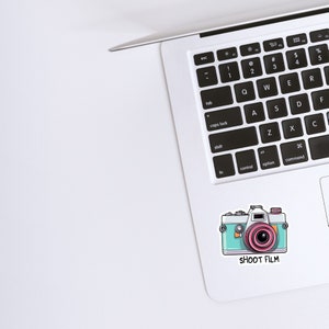 Vintage Film Camera Sticker | Photography Film Camera Sticker ...
