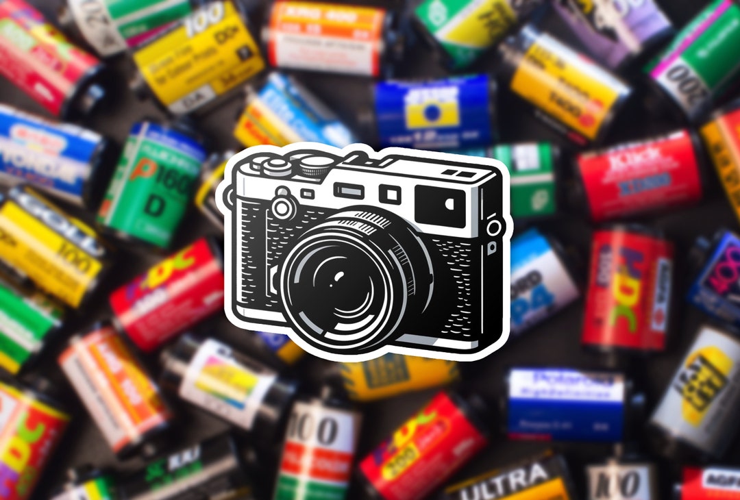 Fujifilm X100v Inspired Camera Sticker: Photographer Gift - Etsy
